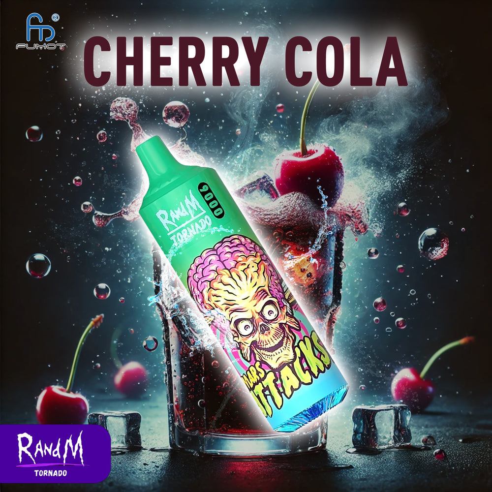 RandM Tornado 9000- Cherry Cola – Tornado Vape
